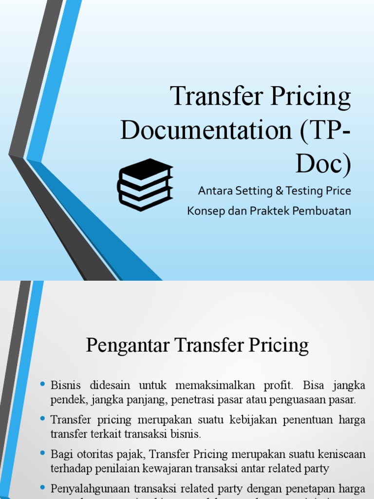 Transfer Pricing Documentation (TP | PDF