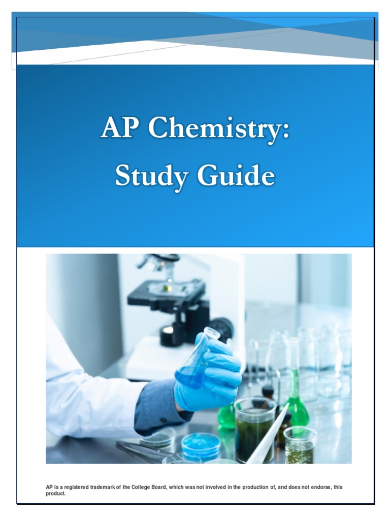 AP Chemistry - Study Guide | PDF | Chemical Bond | Ion