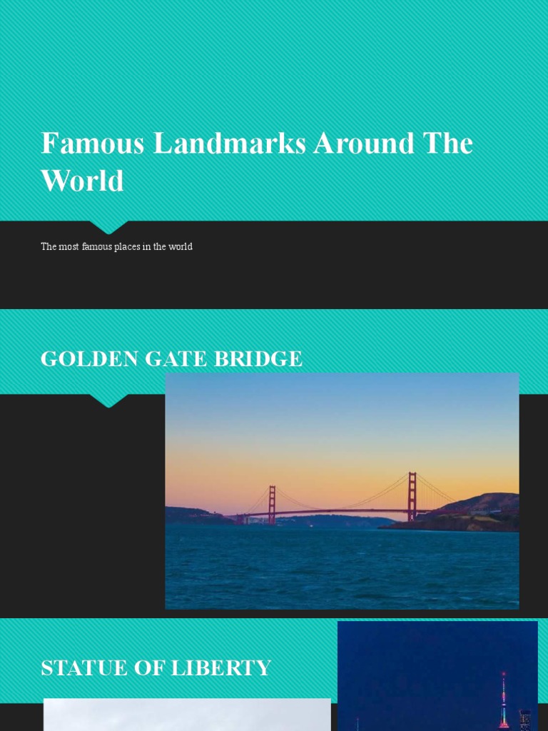 Iconic Global Landmarks Explained | PDF