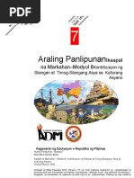 AP7 - Mga Epekto NG Kolonyalismo at Imperyalismo Sa Timog at Kanlurang Asya | PDF