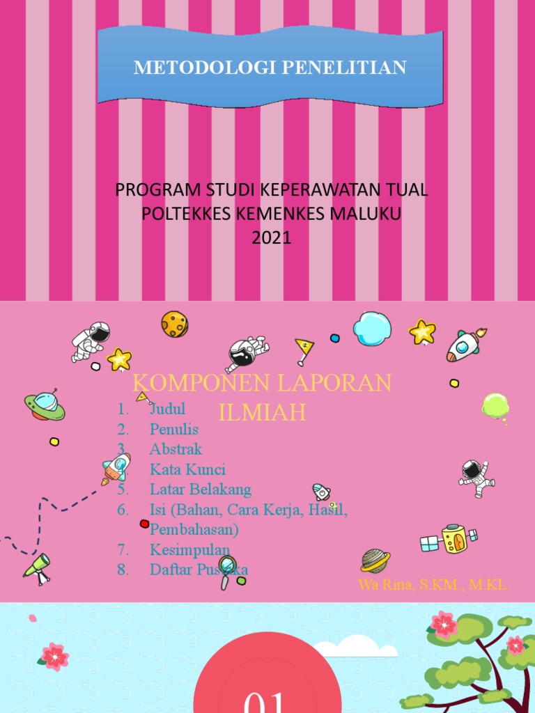 Komponen Laporan Ilmiah | PDF