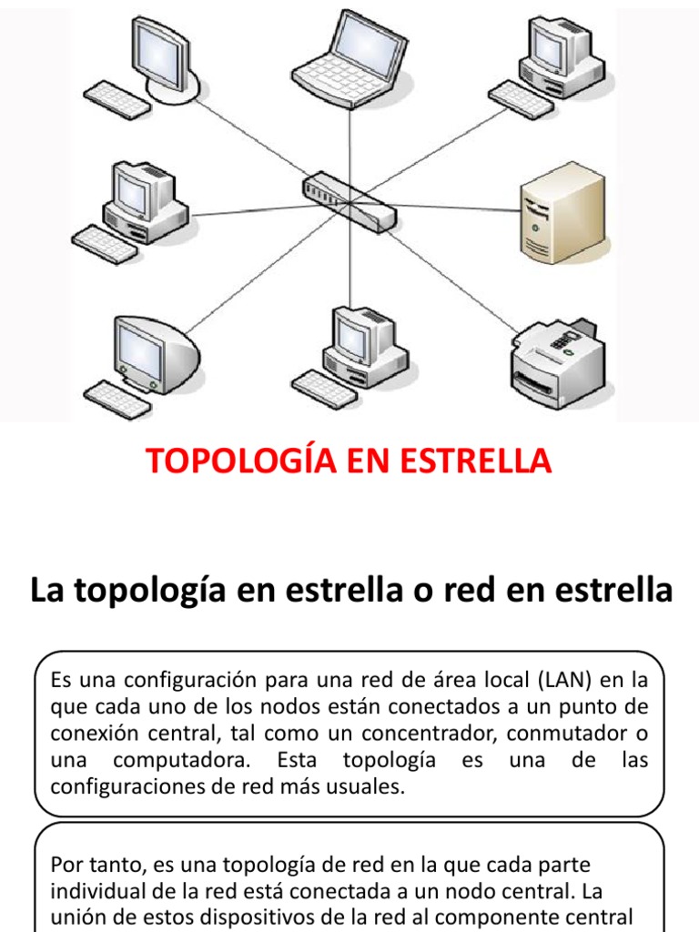 Red Estrella | PDF | Topología de la red | Red de computadoras