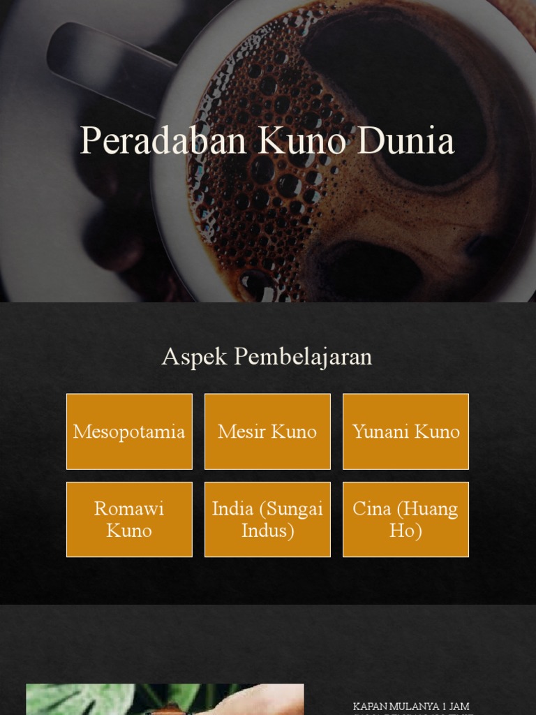 Peradaban Kuno: Mesopotamia dan Mesir | PDF