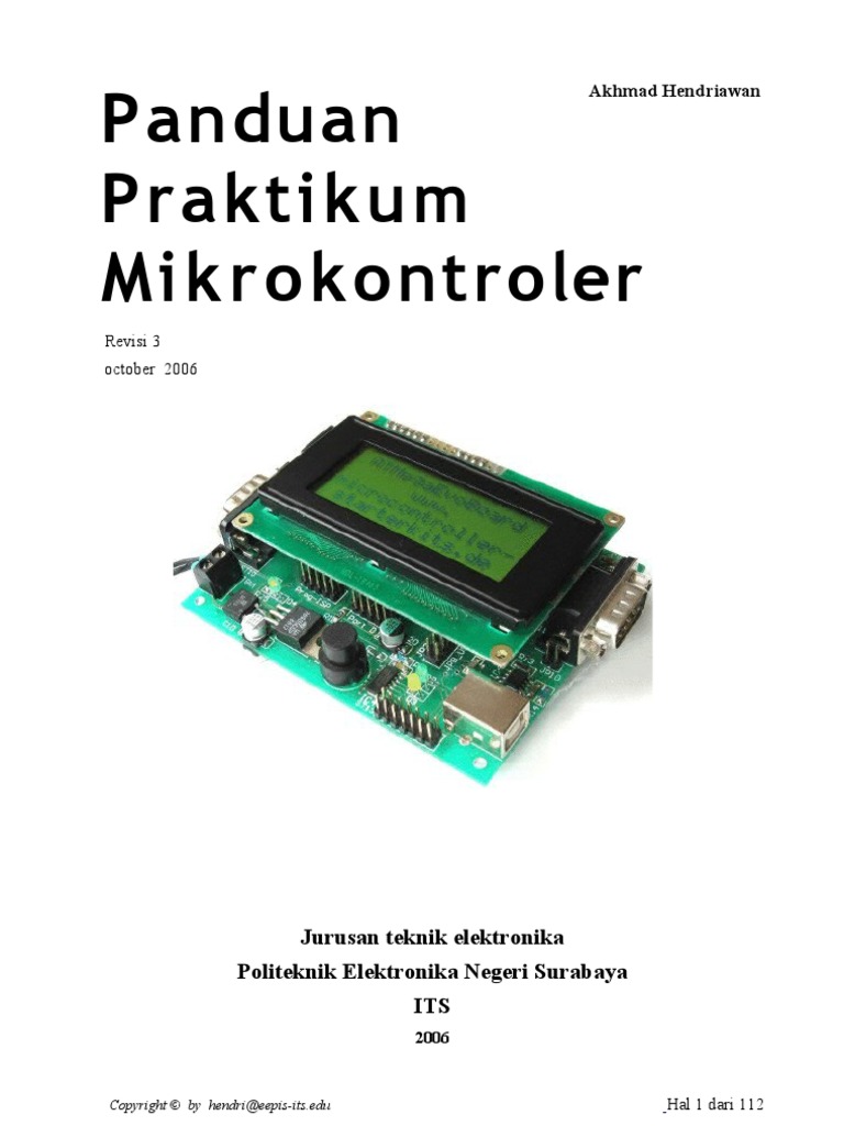 Buku Praktikum Mikrokontroller | PDF