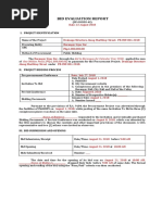 Bid Evaluation Report Sample Template | PDF | Government | Business