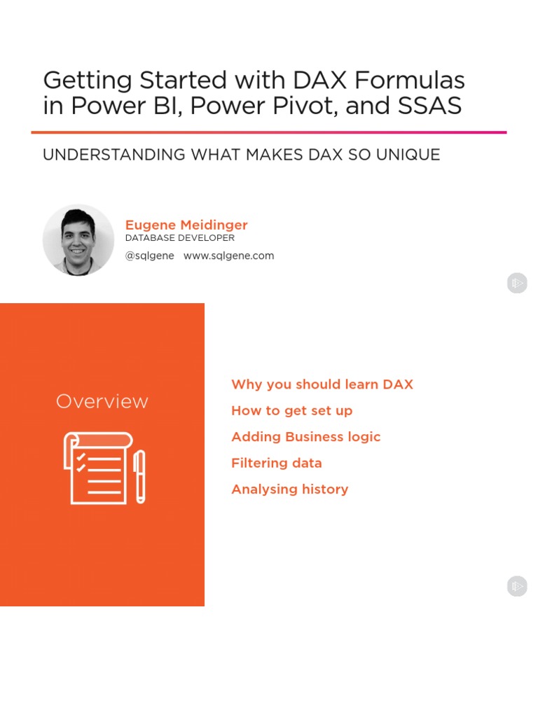 Getting Started With DAX Formulas in Power BI, Power Pivot, and SSAS ...