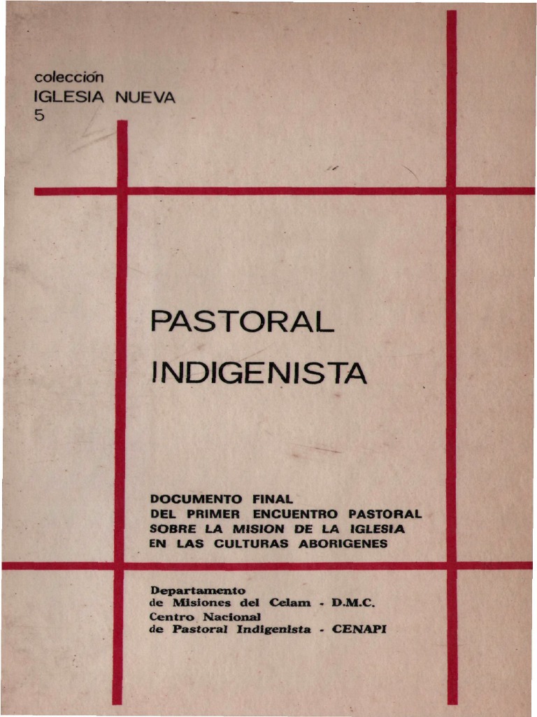 Celam Cenapi - Pastoral Indigenista | PDF | México | Iglesia Católica