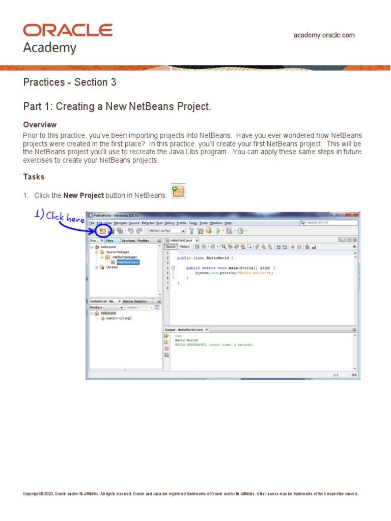 JFo 3 Practice | PDF | Applications & Software | Net Beans