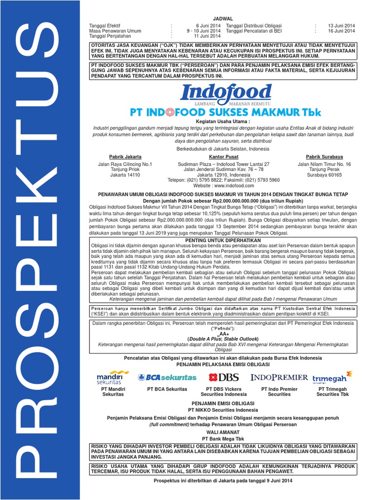 Prospektus 20140613 - INDF07 | PDF