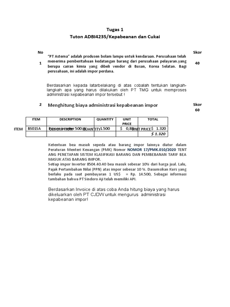 Tugas 1 - ADBI4235 - 2021.1 | PDF