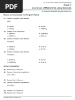 Worksheet 1 Speed Distance and Time | PDF | Speed | Mechanics