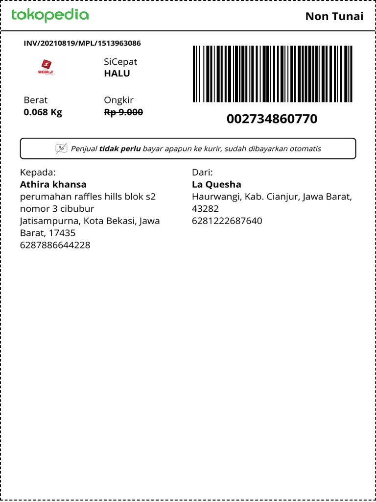 Seller Dashboard - Tokopedia | PDF