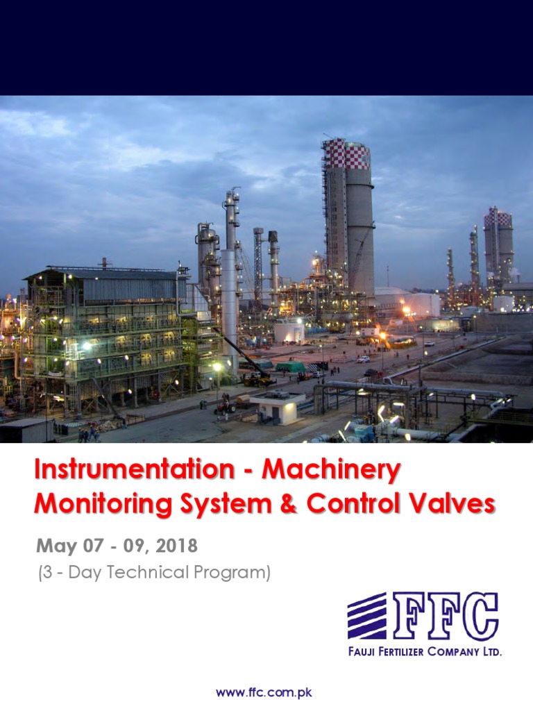 Instrumentation - Machinery Monitoring System & Control Valves | PDF ...