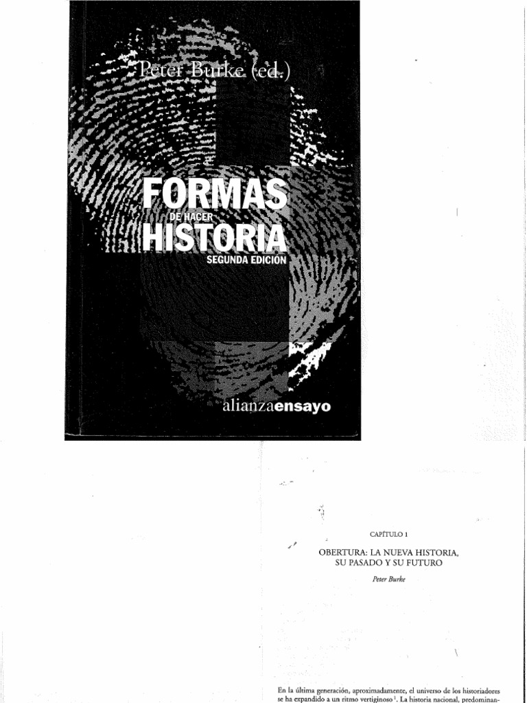 Formas de Hacer Historia | PDF
