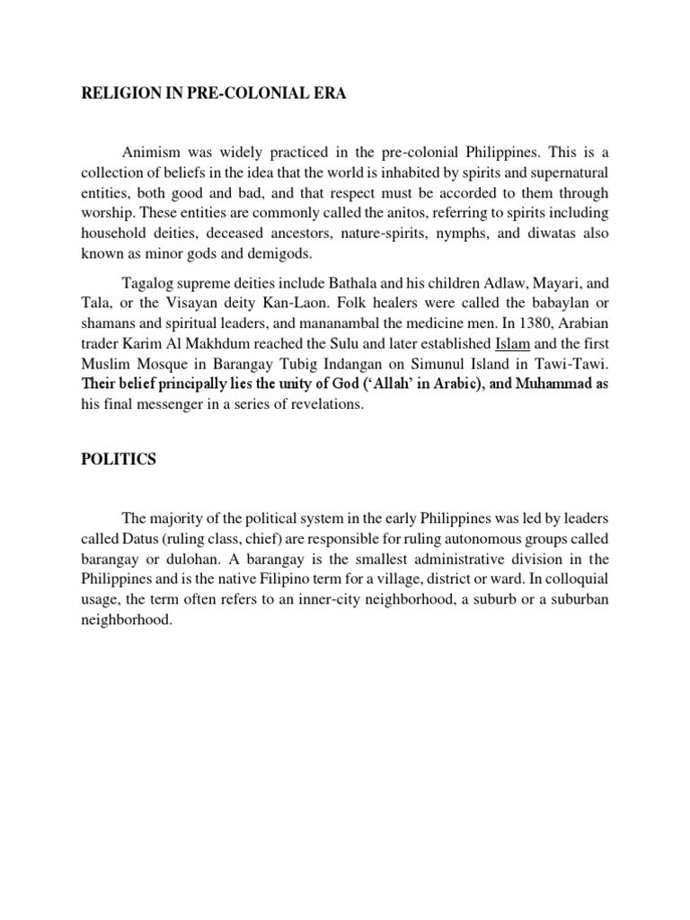Religion and Politics | PDF | Philippines | Southeast Asia