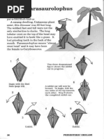 Fumiaki Kawahata - Dinosaur Origami | PDF