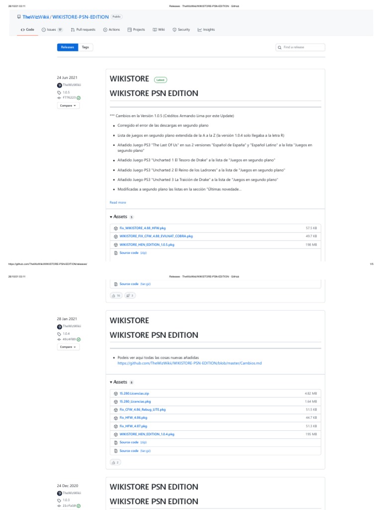 Releases TheWizWikii - WIKISTORE-PSN-EDITION GitHub | PDF