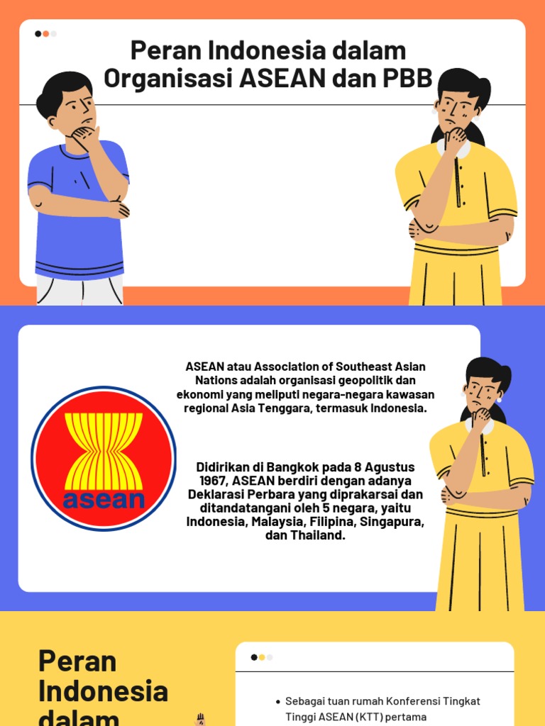 Peran Indonesia Dalam ASEAN PBB | PDF