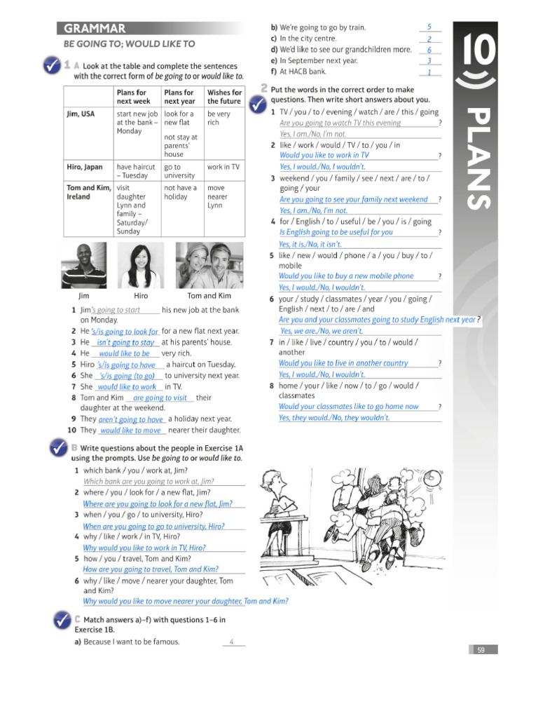 WORKBOOK - UNIT 10 - Answerkey | PDF