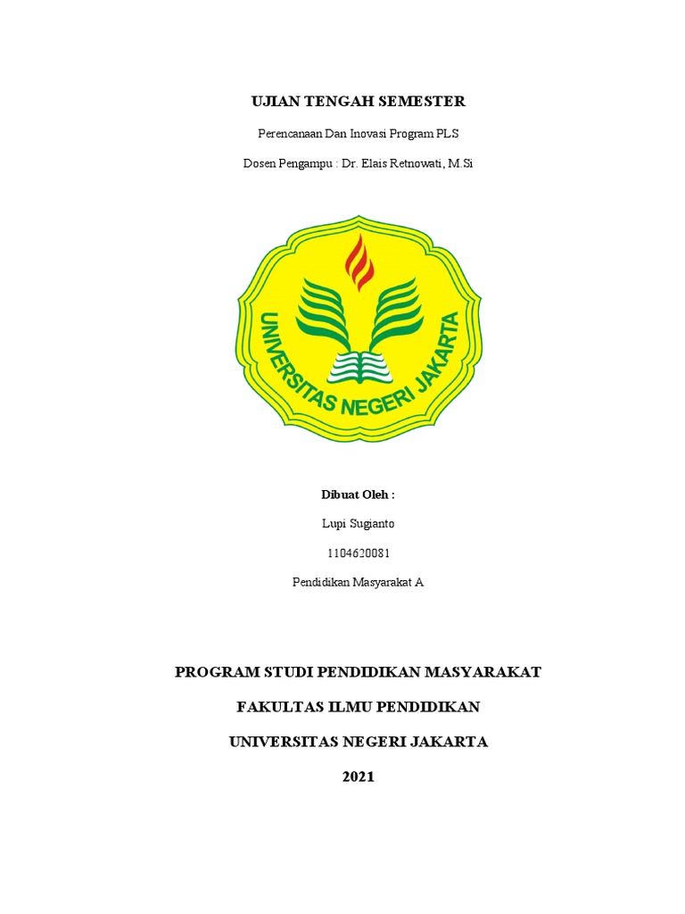 Makalah Perencanaan Dan Inovasi Program PLS | PDF | Komputer