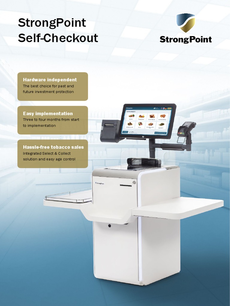 Strongpoint Self-Checkout: Hardware Independent | PDF | Point Of Sale ...