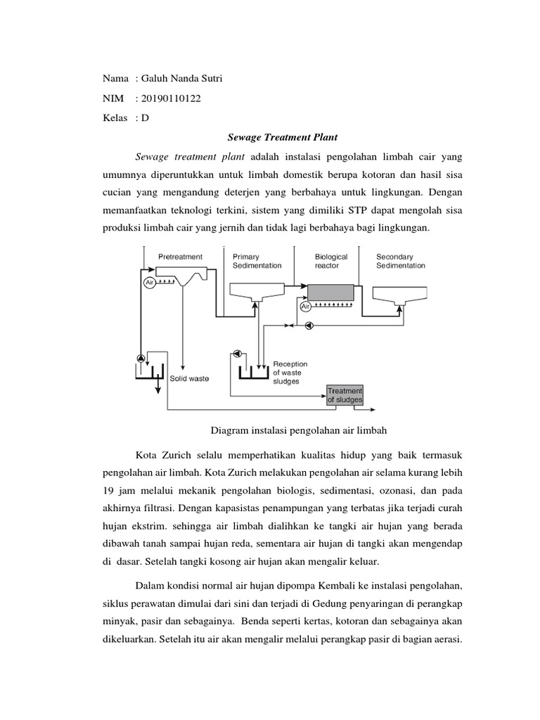 Pengolahan Limbah Cair di Zurich | PDF | Griya & Taman | Sains & Matematika
