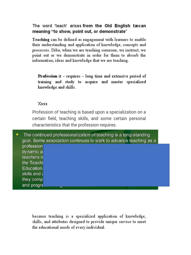 Reporting Script | PDF | Teachers | Competence (Human Resources)