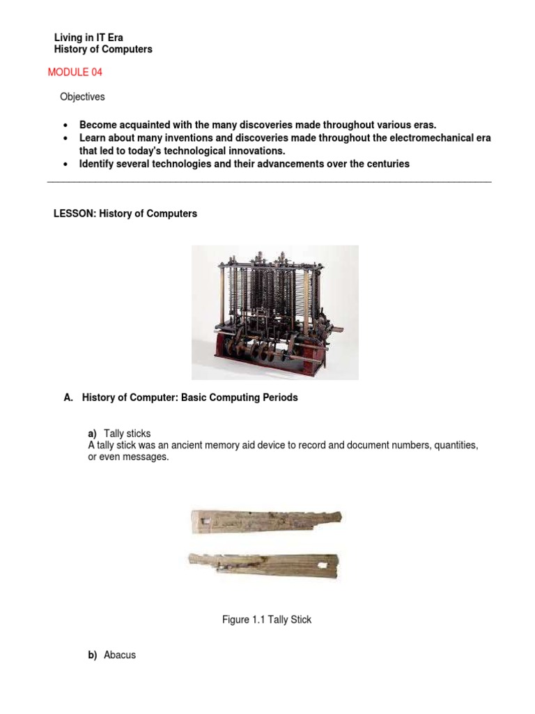 Module 04 | PDF | Computer Science | Computing
