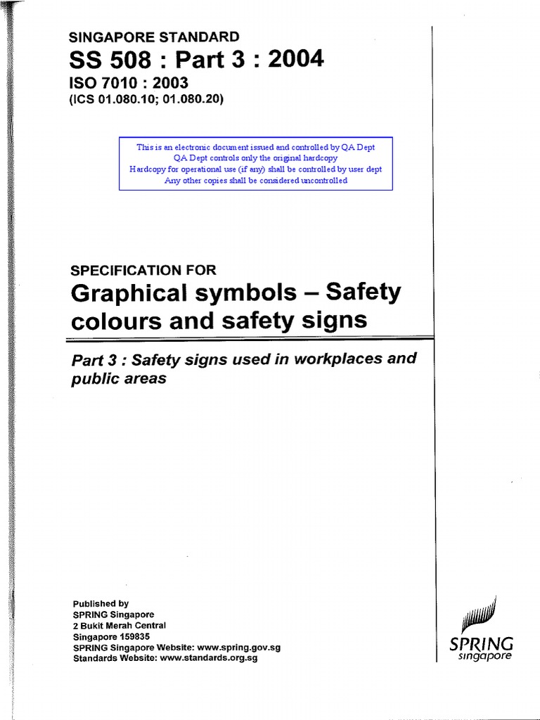 SS 508 Signage Control Guidelines | PDF | Computers