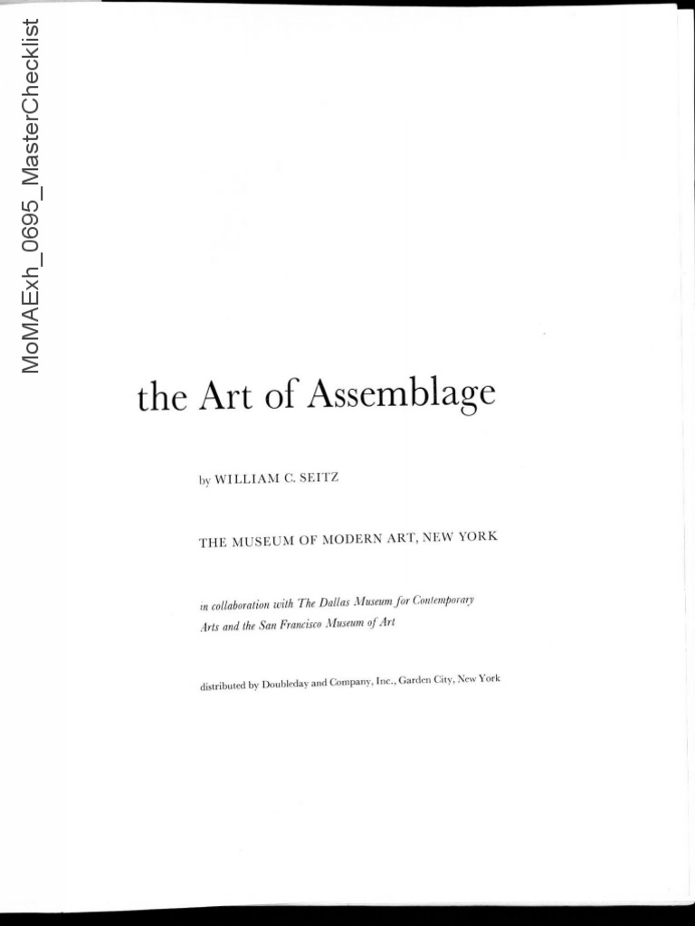 California Assemblage Movement 1961 | PDF
