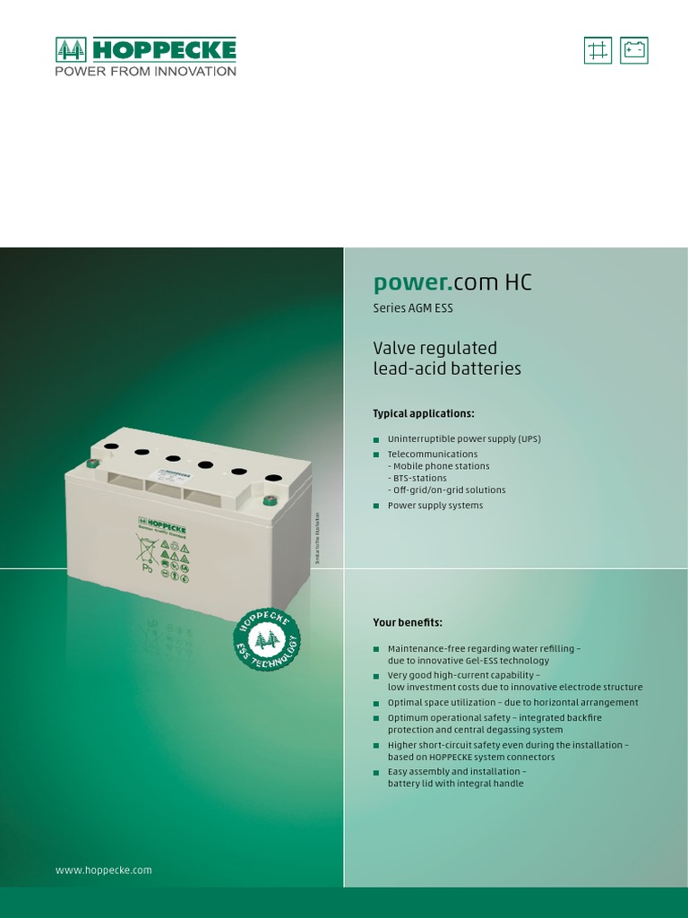 Power Com HC Brochure en | PDF | Electric Power | Energy Storage