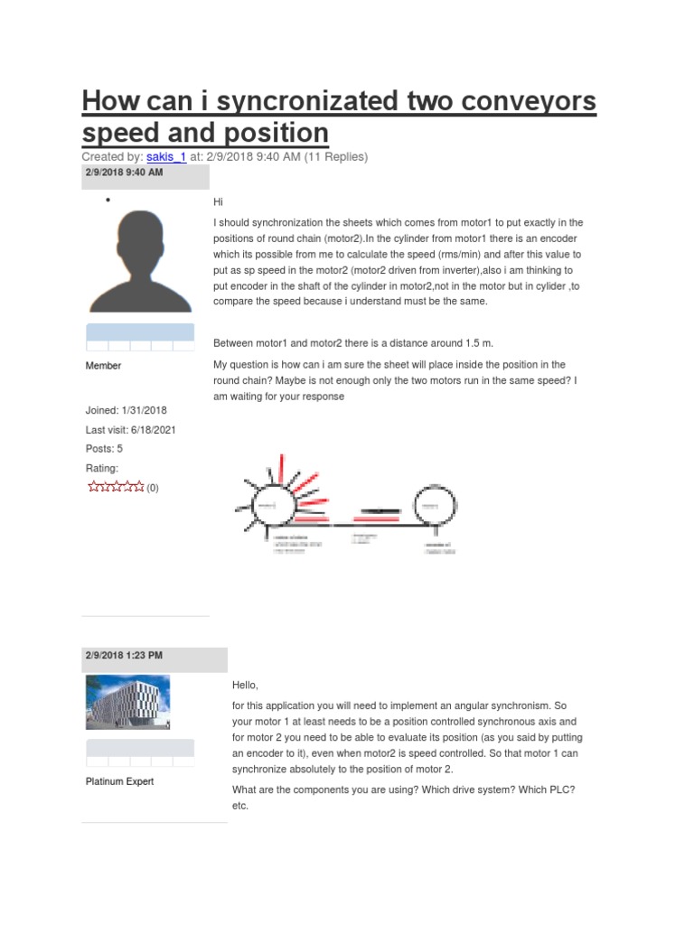 Multiple Motors Speed Sync | PDF | Electric Motor | Computer Engineering