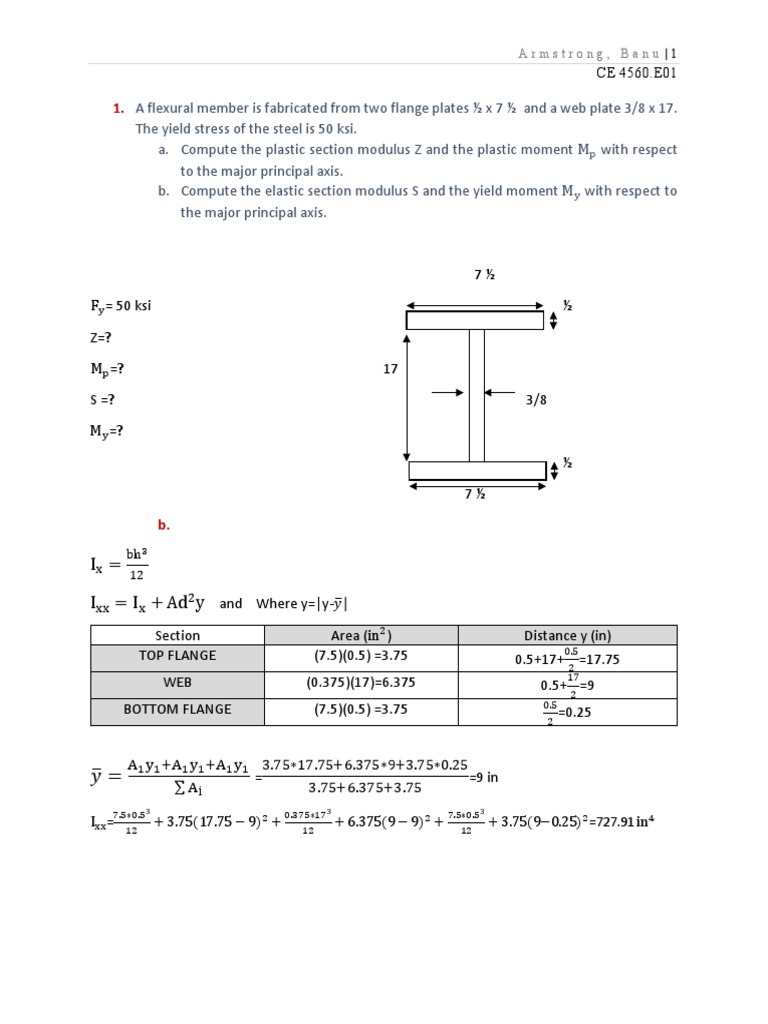 Ce 4560.e01 | PDF | Applied And Interdisciplinary Physics | Continuum Mechanics