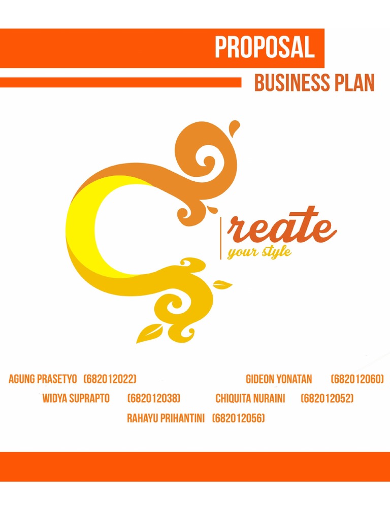 Contoh Rencana Bisnis | PDF