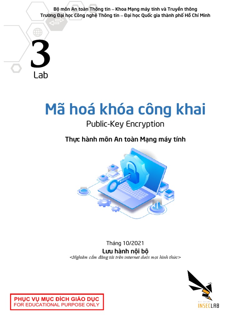 Lab 3 - Public-Key Cryptography | PDF