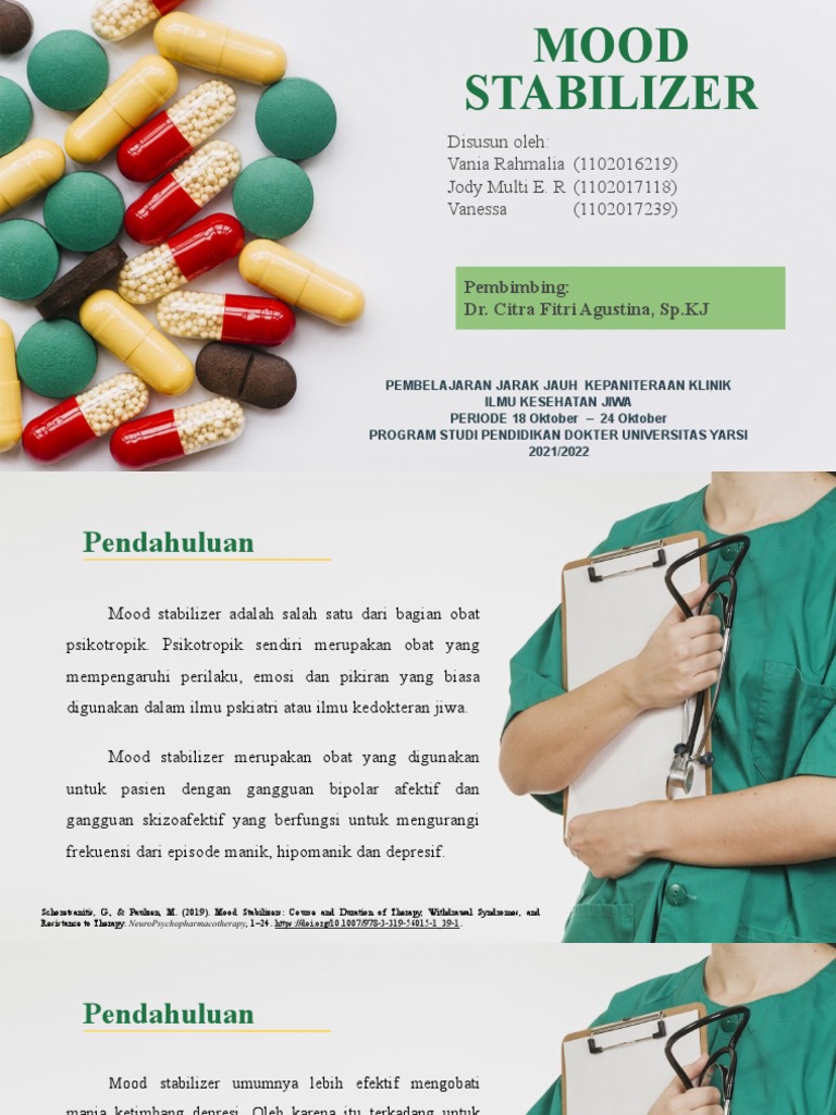 Mood Stabilizer | PDF | Pengembangan Diri | Kesehatan Holistik