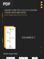 Short Circuit Calculation Using MVA Method | PDF