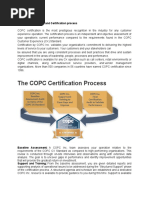 COPC Standards and Certification Process | PDF