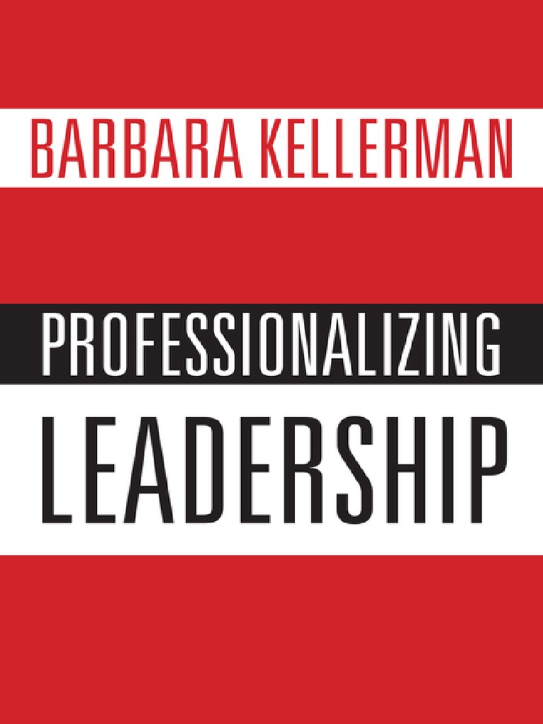 Professionalizing Leadership | PDF | Leadership | Analects