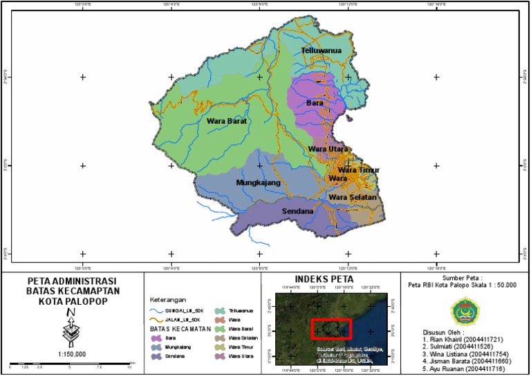 Peta Adm Palopo | PDF