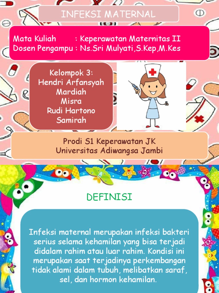 Kelompok 3 PPT Infeksi Maternal | PDF