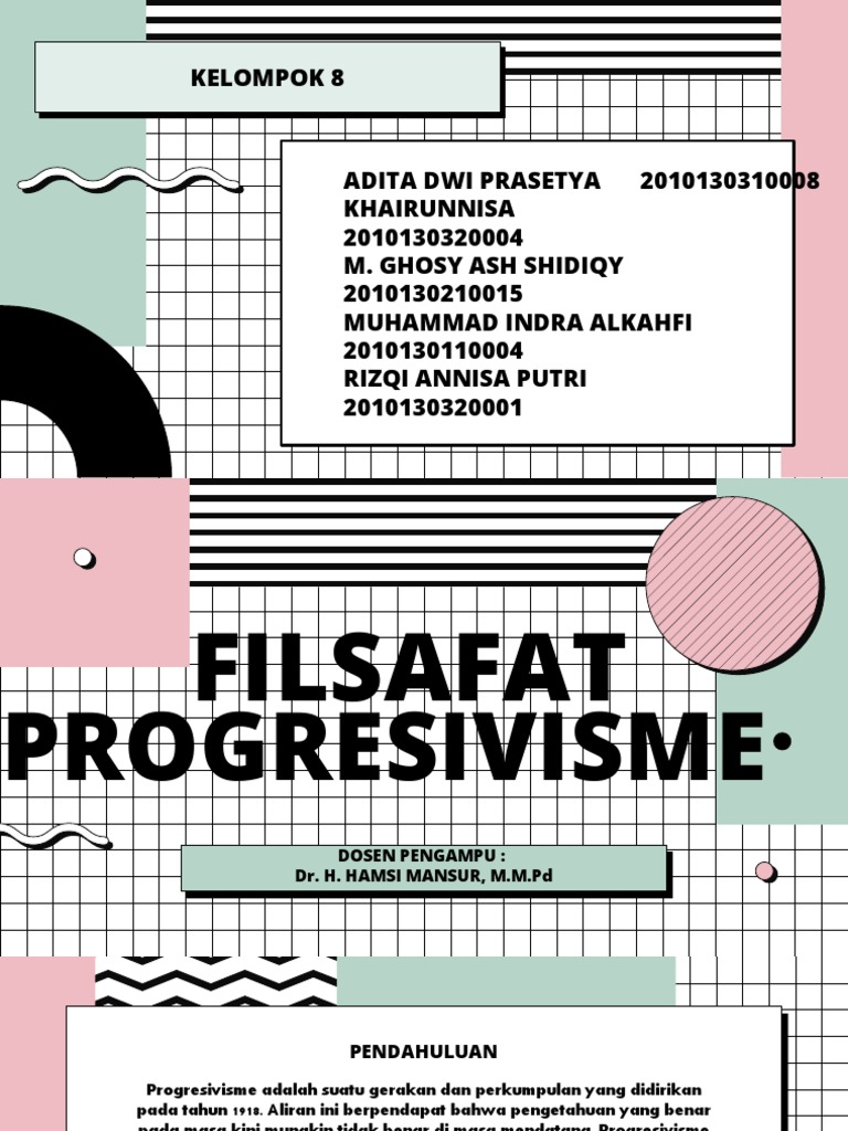 Filsafat Progresivisme | PDF | Ilmu Sosial