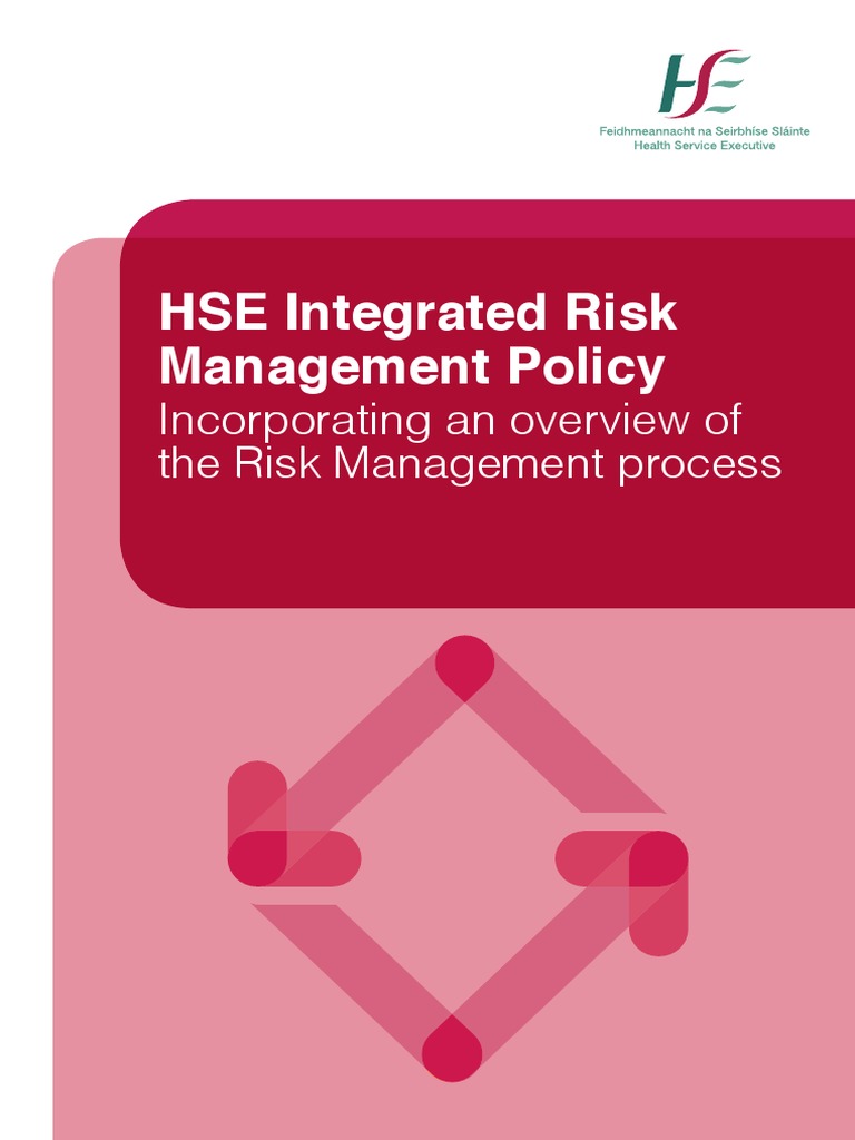 Hse Integrated Risk Management Policy 2017 | PDF | Risk | Risk Management