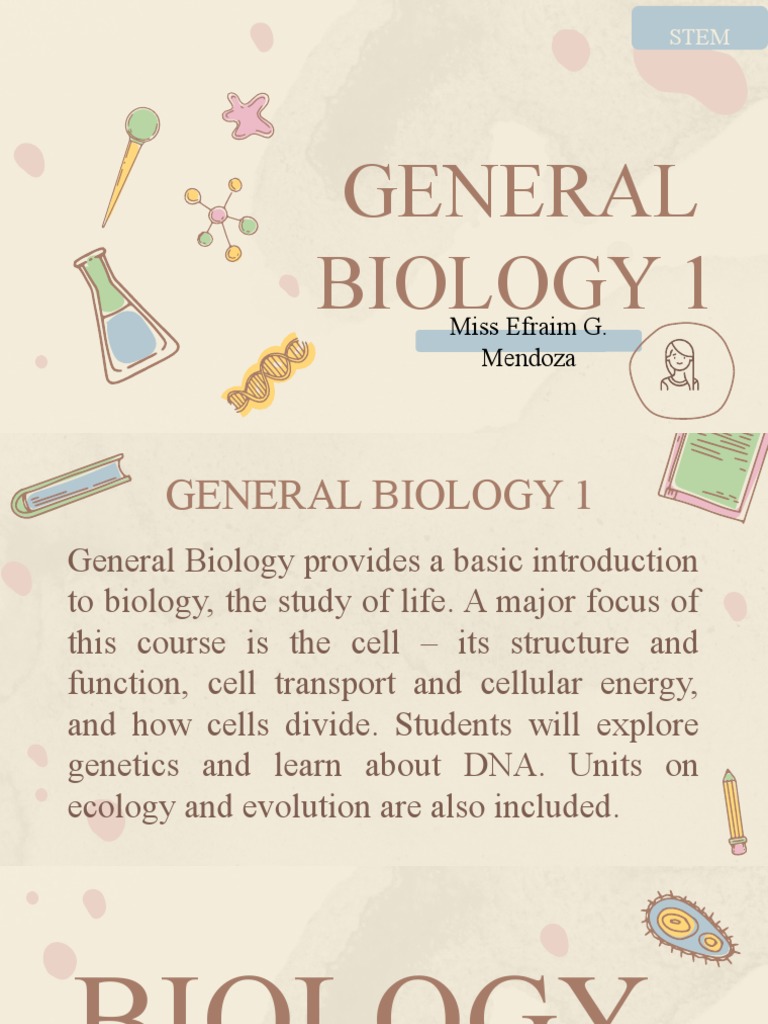 Gen Bio 1 Module 1 | PDF | Biology | Microscope