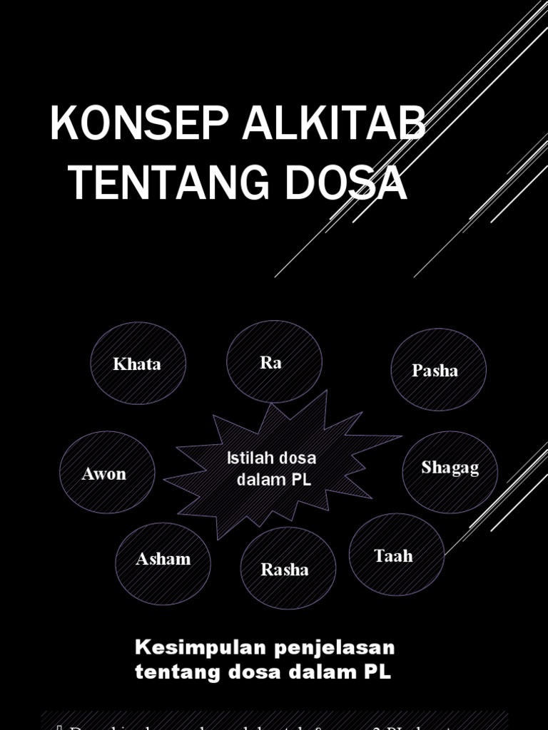 Konsep Alkitab Tentang Dosa | PDF