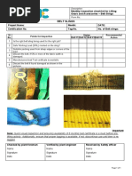 Chain Sling Inspection Checklist | PDF