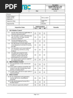 Welfare Facilities - Checklist | PDF