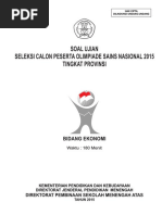 Soal Ekonomi Osk Tahun 2024 | PDF