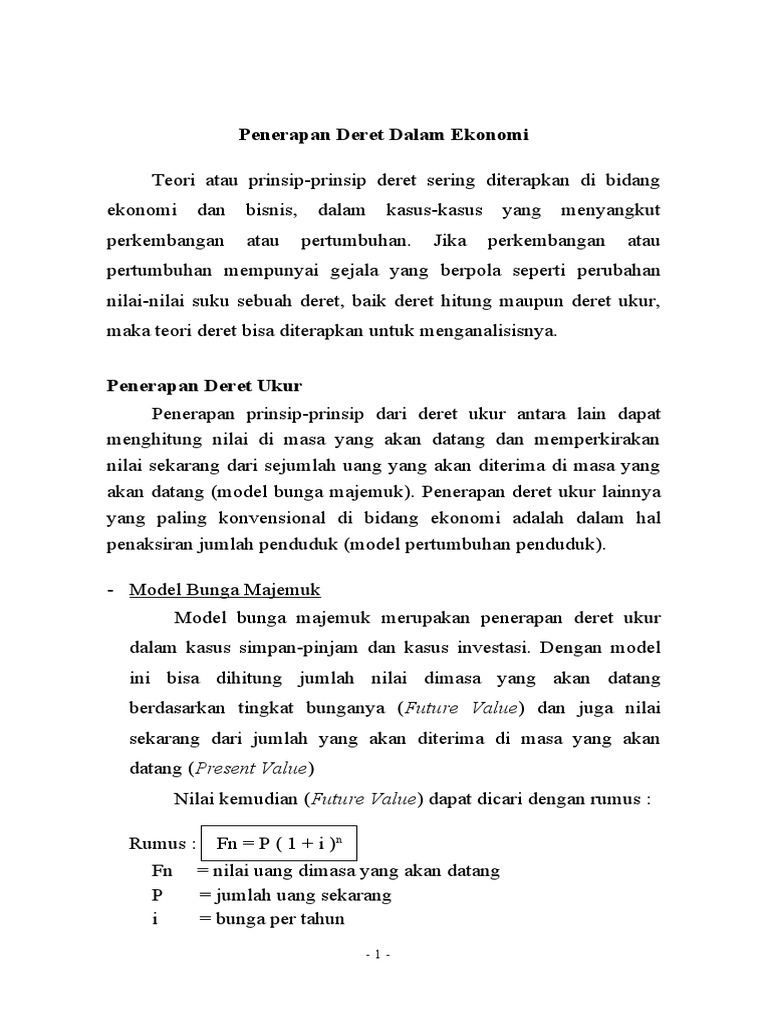 Materi Matematika-4 | PDF