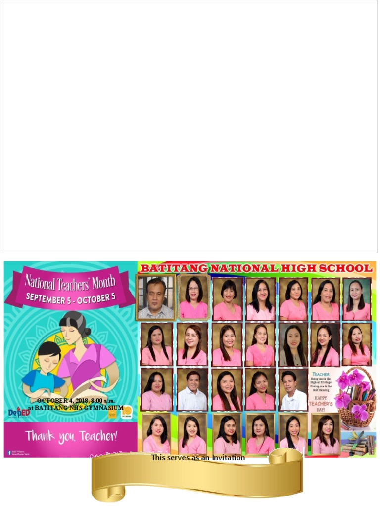 Teachers Day Program | PDF